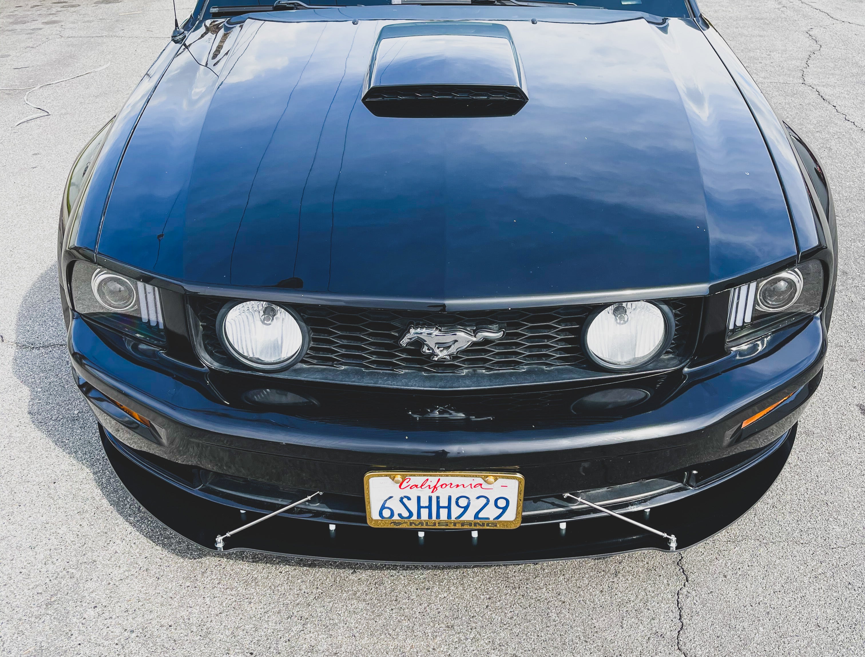 FORD MUSTANG 2005-2014 FRONT SPLITTER – NEXT LEVEL WORX
